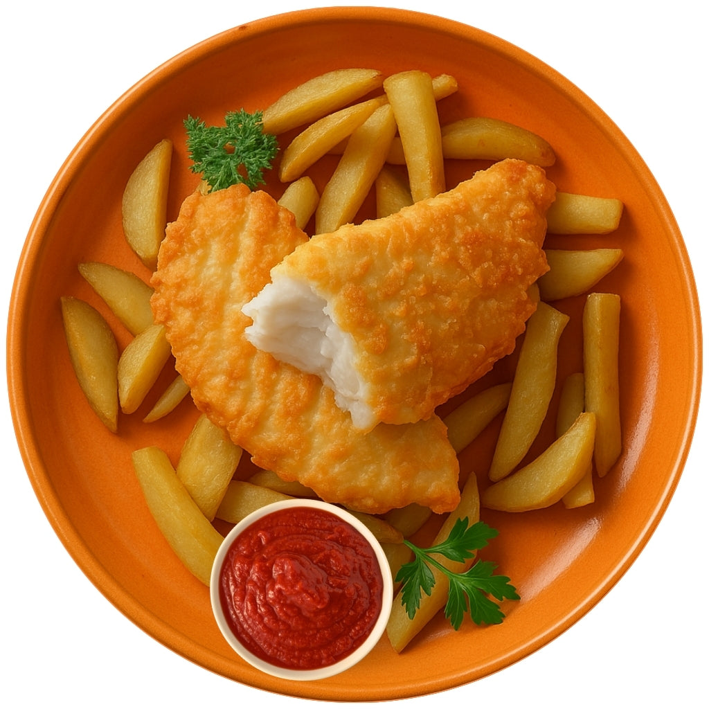 Battered Southern Blue Whiting Natural Fish Fillets 1kg