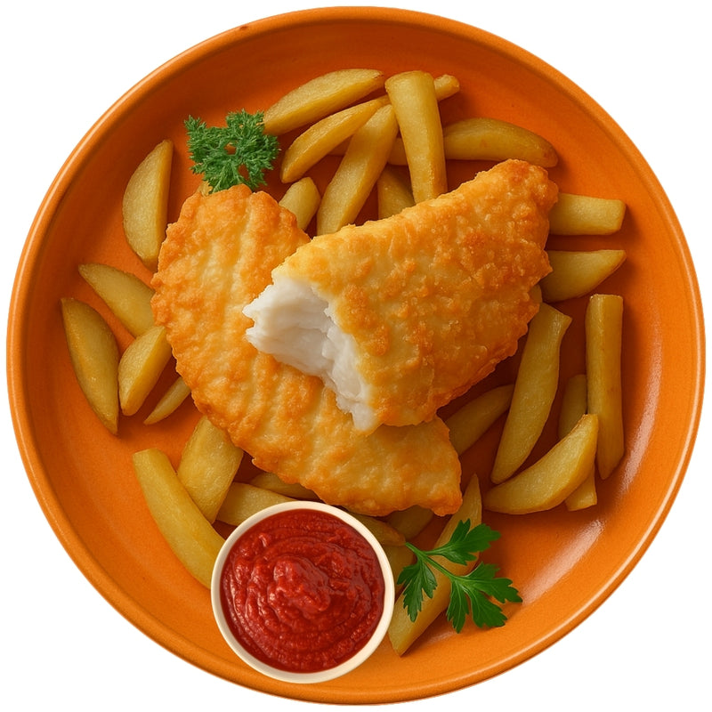 Battered Southern Blue Whiting Natural Fish Fillets 1kg