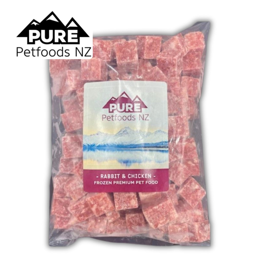 Pure Pet Food Chicken & Rabbit bites 1kg