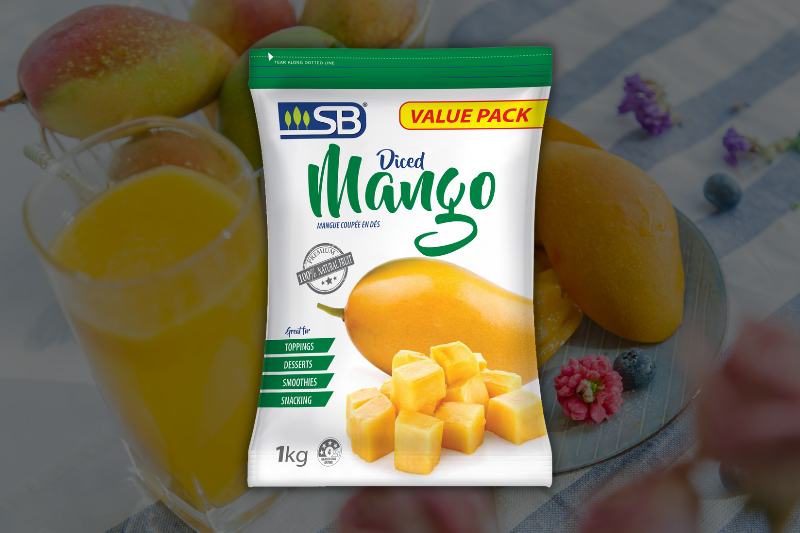 Frozen Diced Mango 1kg – Prime Range Fresh